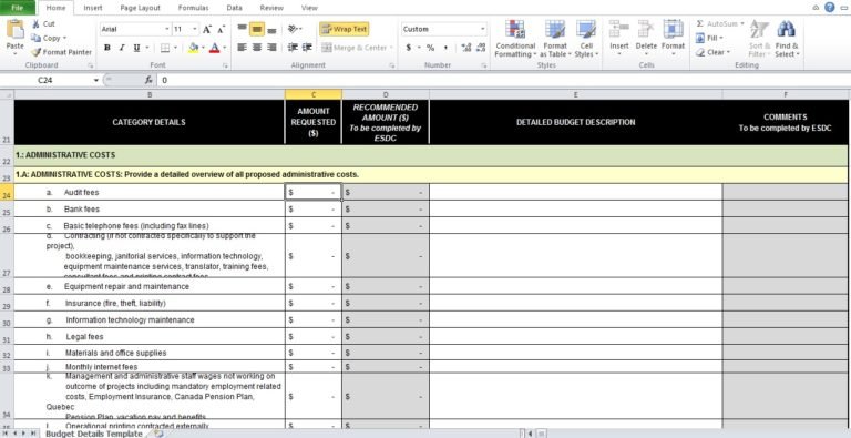 Driver Salary Receipt Excel Template - Excel TMP