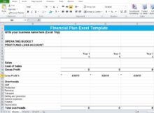 Financial Planning Worksheet Excel - Excel TMP