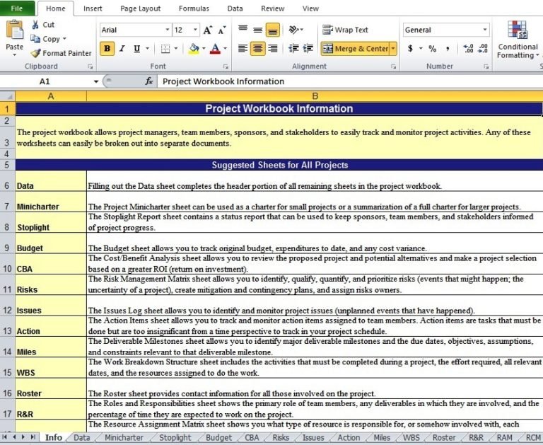 Streamline Your Tasks with Our Project Work Plan Templates (Excel ...