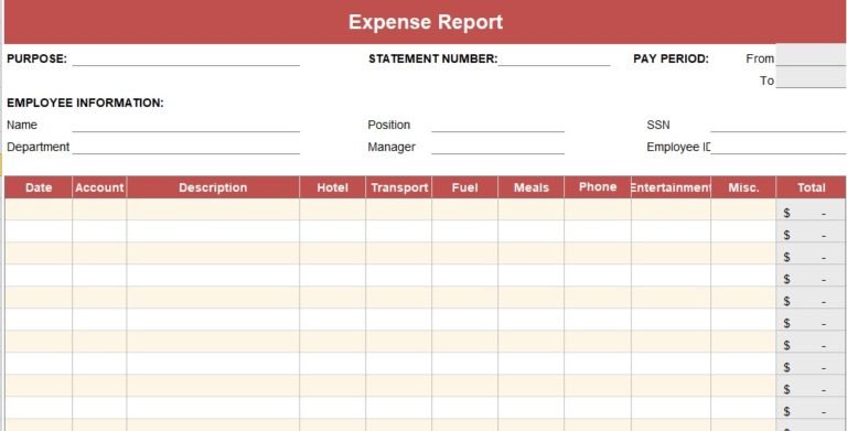 A Comprehensive Guide to Creating and Using a Food Budget Template ...