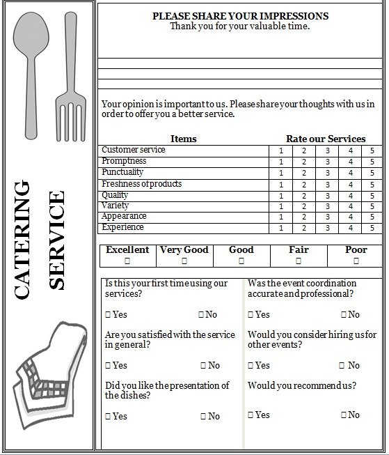 Printable Comment Card Template Word Excel TMP